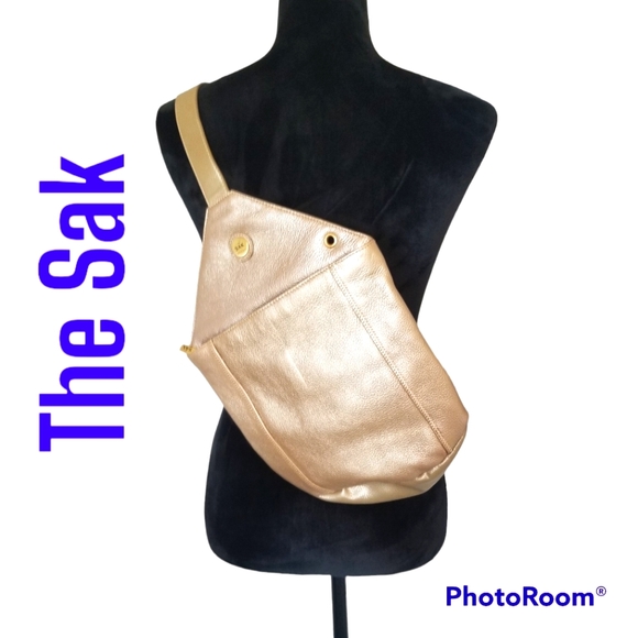 The Sak | Bags | The Sak Gold One Strap Backpack | Poshmark